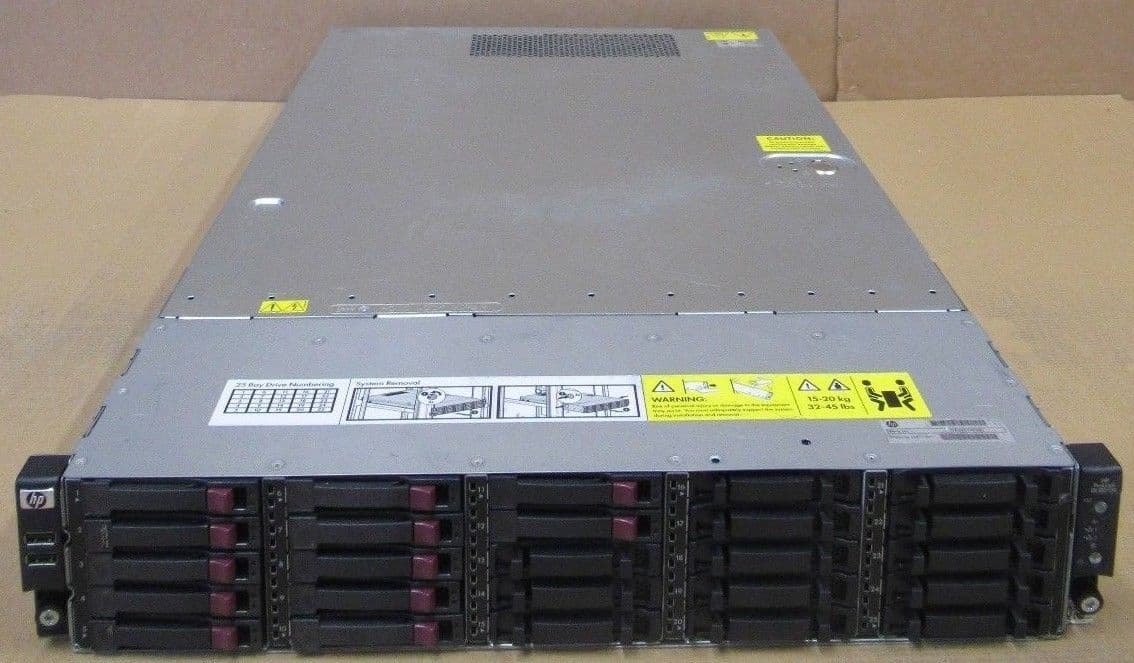 HP Proliant DL180 G6 2x E5620 4 Core 2 40GHz 25x Bay 72GB 2U Rack Server