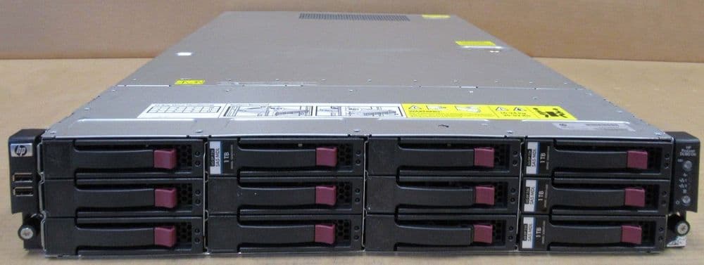 HP Proliant DL180 G6 E5620 4 Core 2 40GHz 24GB 4TB 2U Server 507168-B21