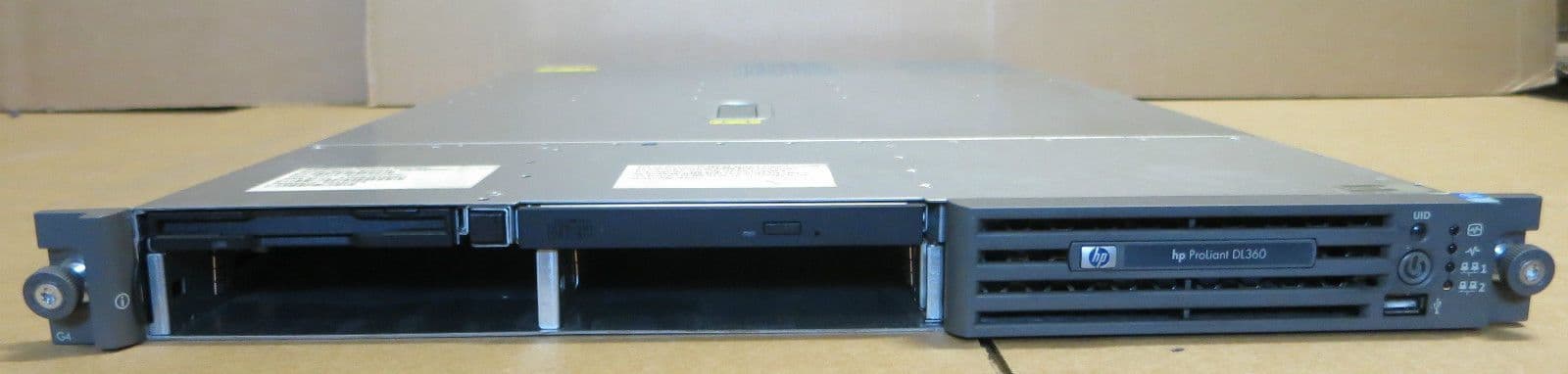HP ProLiant DL360 G4 XEON 3 60GHz 1GB RAM 6i RAID 1U Rack Server 360528-421
