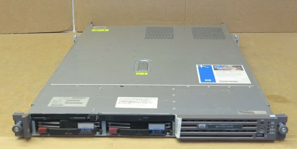 HP ProLiant DL360 G4p Xeon 64-Bit 3 6GHz 1GB Ram 600GB HDD 1U Server ...