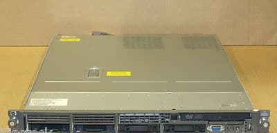 HP ProLiant DL360 G5 1x QUAD-Core XEON E5320 1 86GHz 4Gb Rack Mount 1U ...