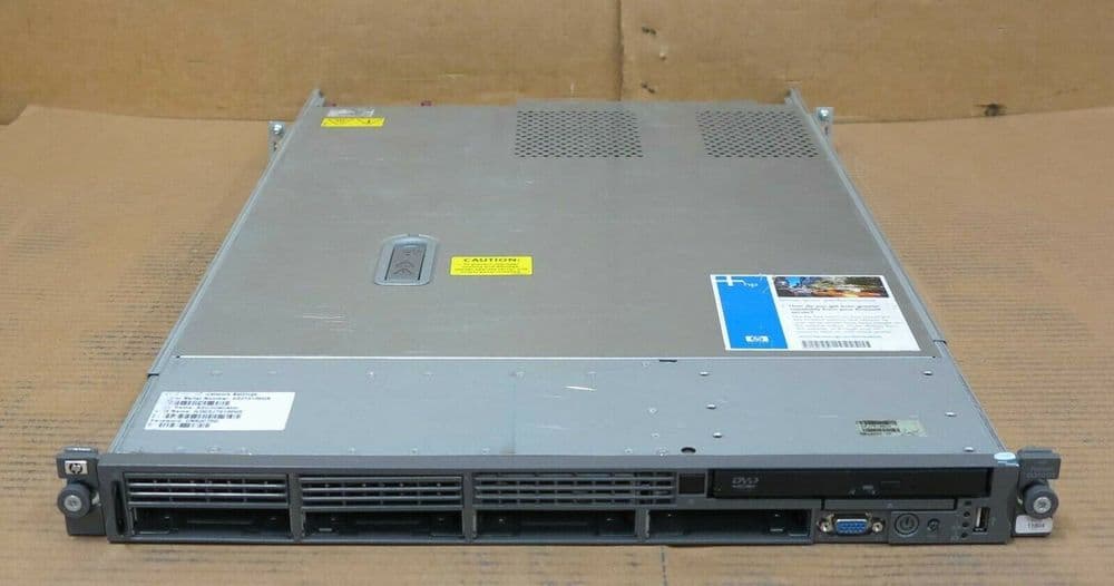 HP ProLiant DL360 G5 1x Xeon 5160 3GHz 4GB Ram 4x 2 5" SAS Bays P400i ...
