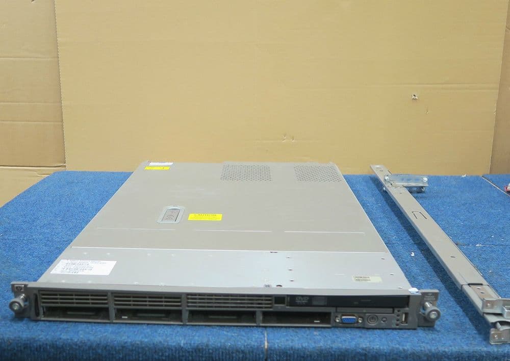 HP Proliant DL360 G5 2 x Xeon E5420 2 50GHz Quad Core 6GB DVD RW 1U ...