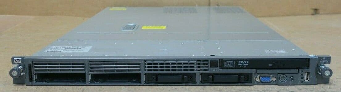 HP ProLiant DL360 G5 2x Dual-Core 5110 1 6GHz 4GB Ram 4x 2 5" HDD Bay ...