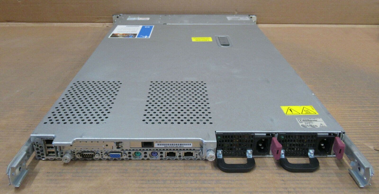 HP Proliant DL360 G5 2x Dual Core Xeon 5160 3GHz 2GB Ram RAID 6x 2 5 ...