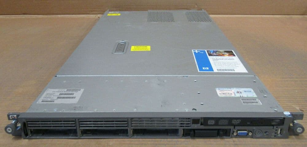 HP Proliant DL360 G5 2x Dual Core Xeon 5160 3GHz 2GB Ram RAID 6x 2 5 ...
