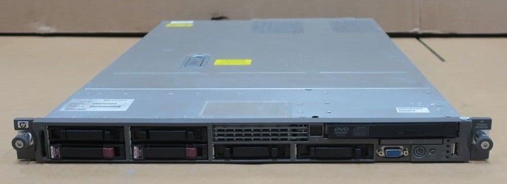 HP ProLiant DL360 G5 2x Intel 5140 Dual Core 2 33GHz 2GB Ram 2x 72GB ...