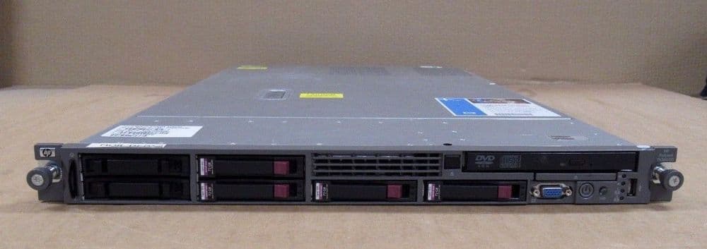 HP Proliant DL360 G5 2x Intel Xeon 5150 2 66GHz 16GB RAM 288GB 2x PSU ...