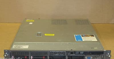 HP ProLiant DL360 G5 DUAL-Core XEON 3Ghz 4Gb 2x 73Gb RAID 1U Rack Mount ...