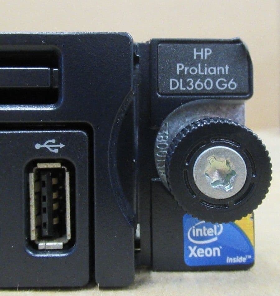HP Proliant DL360 G6 12GB Ram 4x 2 5" SAS Bays Rack 1U Server