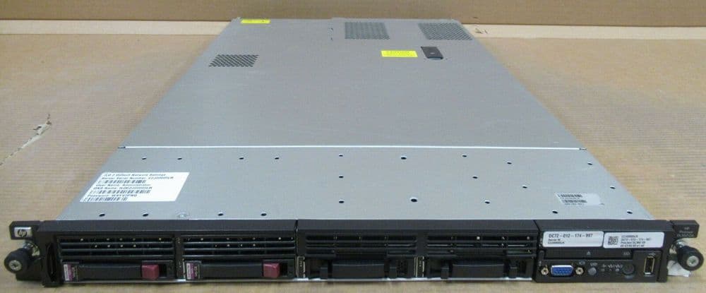 HP Proliant DL360 G6 1x E5520 2 26GHz 12GB 292GB HDD RAID 256MB Cache ...