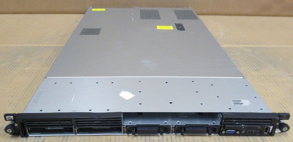 HP Proliant DL360 G6 1x Intel Xeon E5620 2 4GHz 4x 2 5" SAS Bays 1U Server
