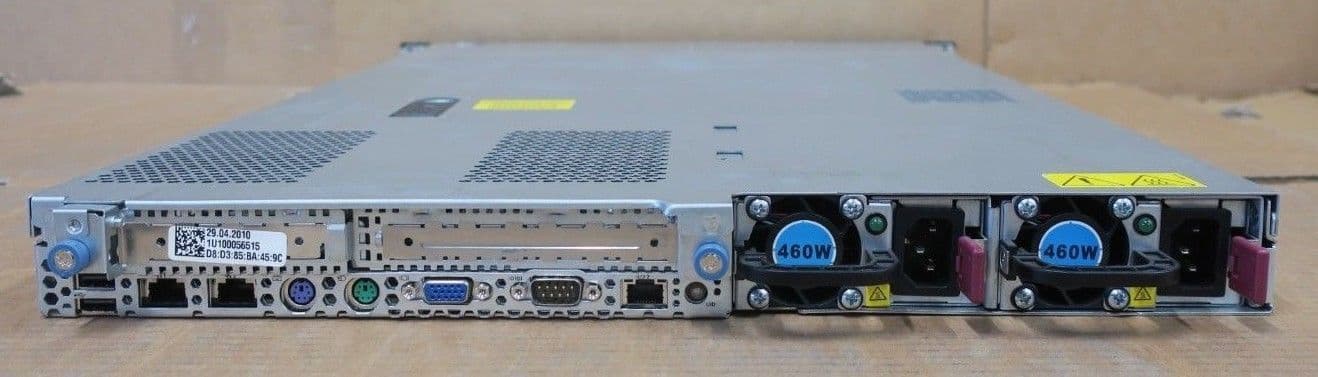 HP Proliant DL360 G6 1x Quad-Core E5520 2 26GHz 12GB 2x 146GB 4-Bay 1U ...
