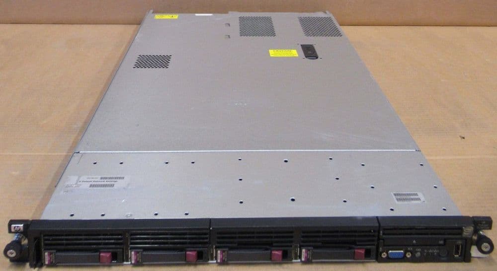 HP Proliant DL360 G6 1x Quad-Core E5520 2 26GHz 12GB 584GB 1U RAID Server