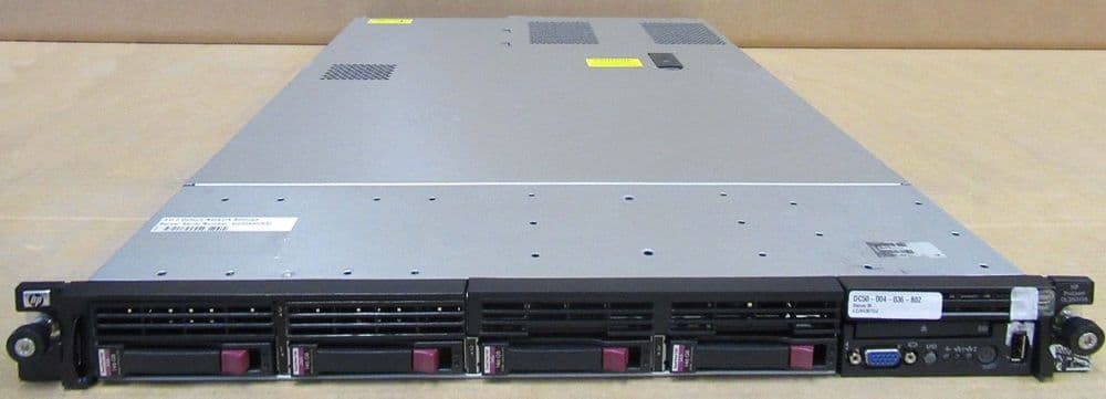 HP Proliant DL360 G6 1x Quad-Core E5520 2 26GHz 36GB 584GB 1U RAID Server