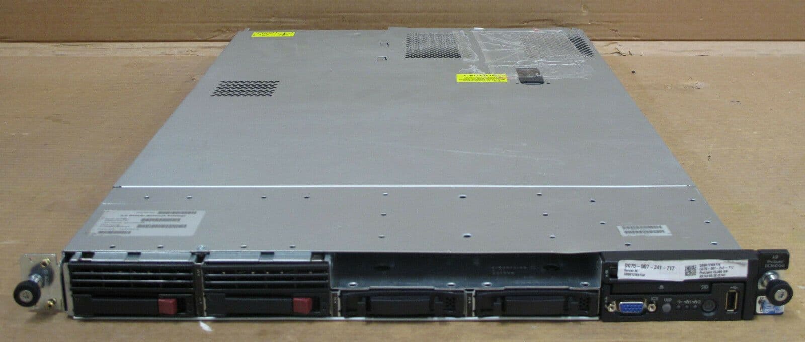 HP ProLiant DL360 G6 1x Xeon E5520 2 26GHz 12GB 4x Bay 256MB RAID P800 ...