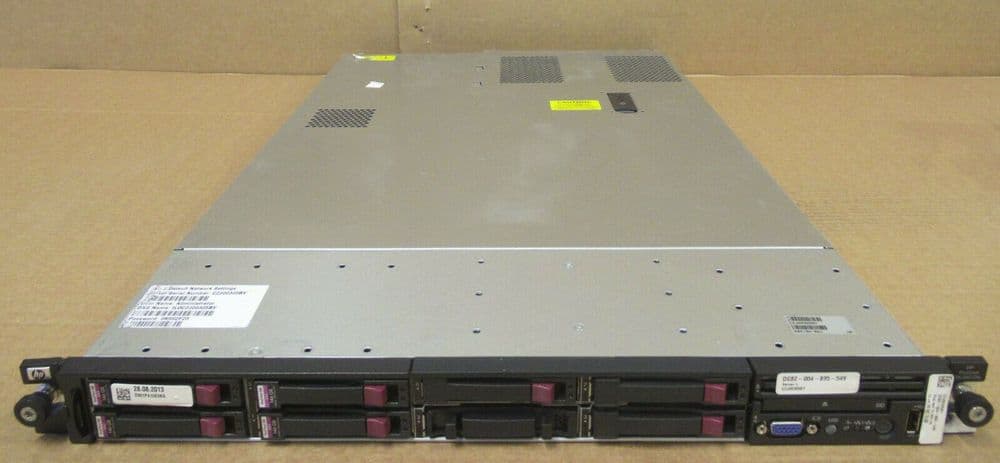 HP Proliant DL360 G6 2x 4-Core E5520 2 26GHz 120GB Ram 584GB HDD 1U ...