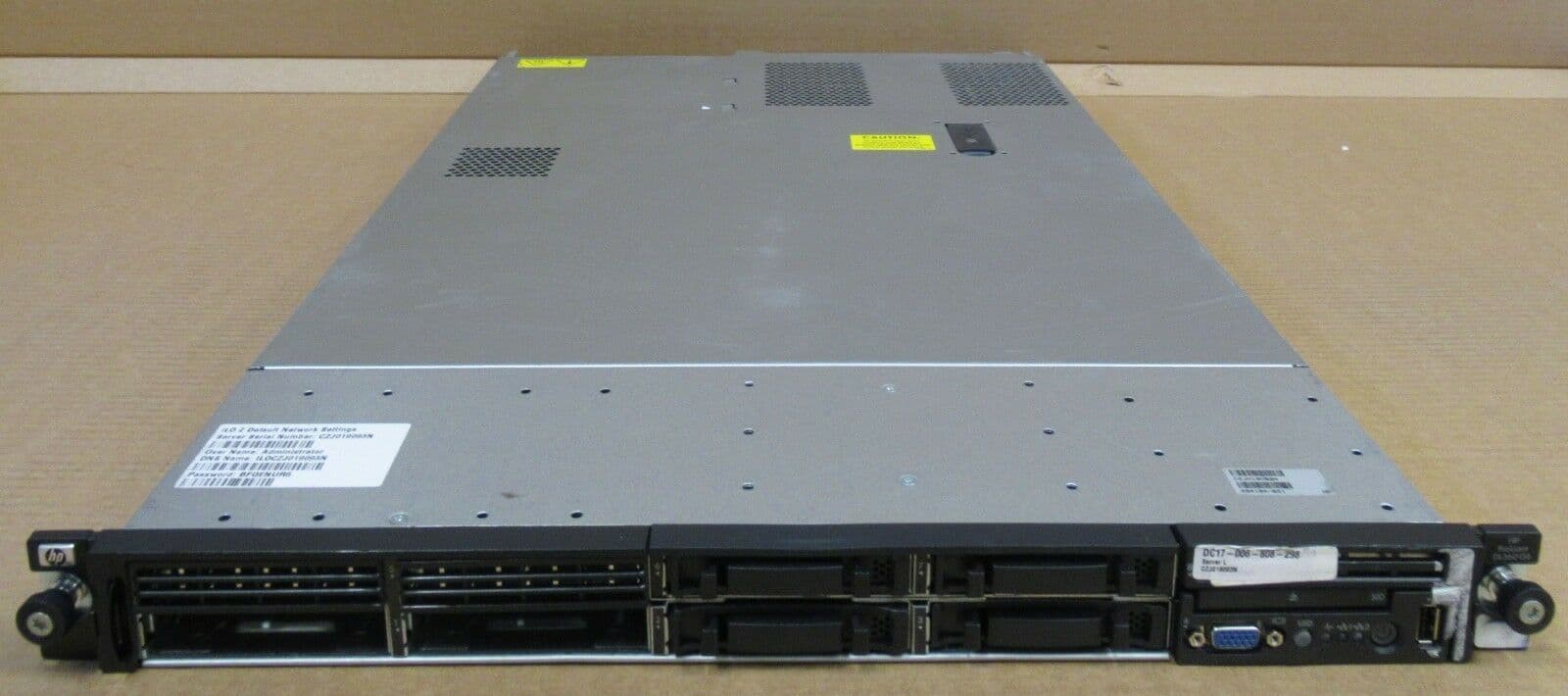 HP Proliant DL360 G6 2x 4-Core E5520 2 26GHz 24GB 6x 2 5" Bay 512MB ...