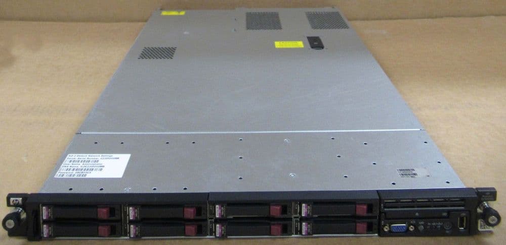 HP PROLIANT DL360 G6 2x Intel Xeon E5520 2 26GHz 24GB 1168GB 1U Rack Server