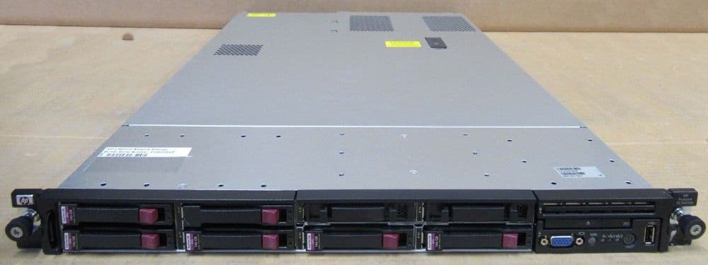 HP Proliant DL360 G6 2x Quad-Core E5520 2 26GHz 24GB 730GB 1U Rack Server