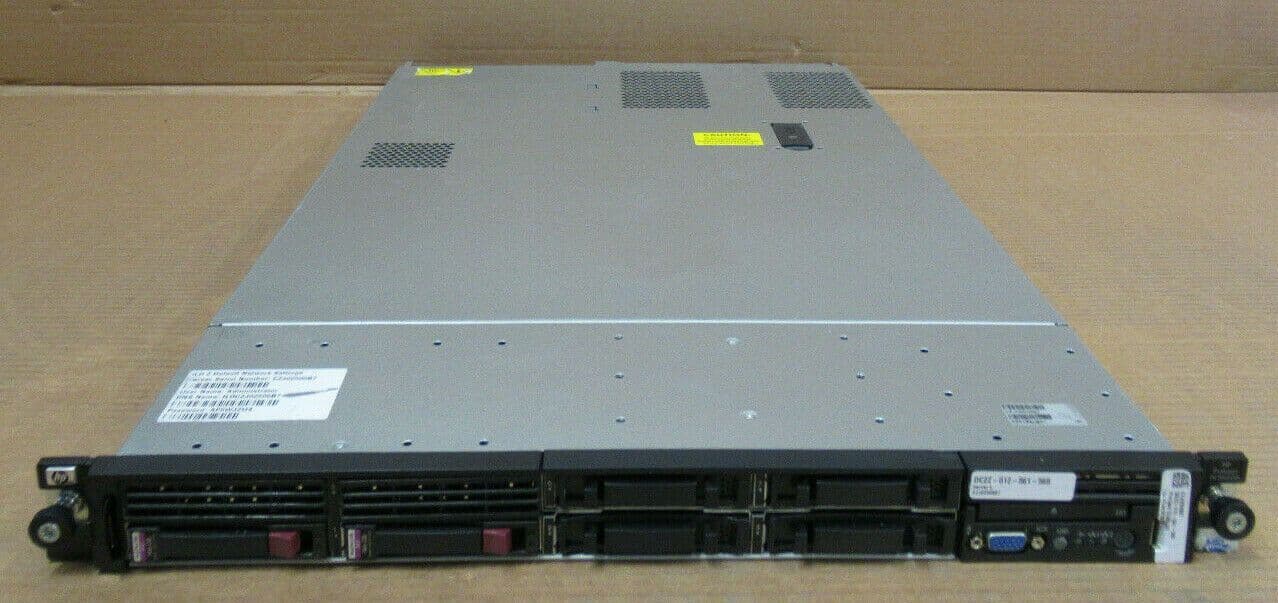 HP ProLiant DL360 G6 2x Xeon E5520 2 26GHz 48GB Ram 292GB 6-Bay 1U Rack ...