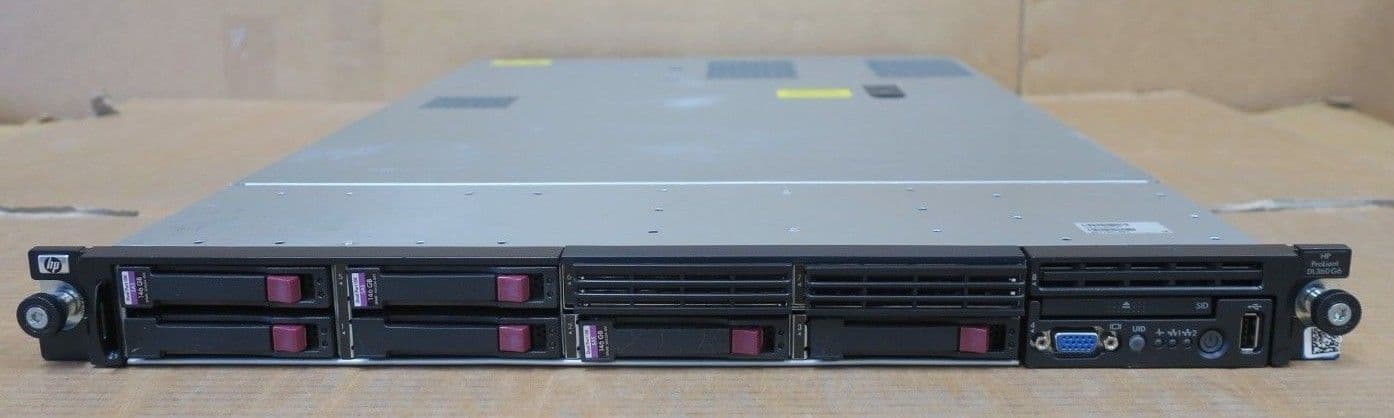 HP Proliant DL360 G6 2x Xeon Quad-Core E5520 2 26GHz 24GB 3x146GB 1U ...