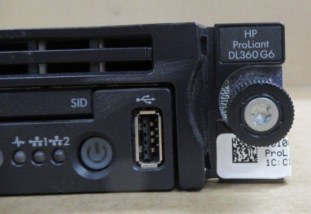 HP PROLIANT DL360 G6 Intel Xeon E5520 2 26GHz 12GB 2x 1TB SAS 1U Rack ...