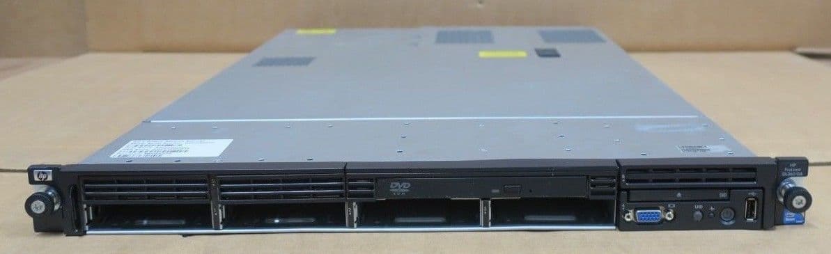 HP Proliant DL360 G6 Quad-Core E5520 2 26GHz 12GB 4x 2 5" SAS Bay 1U Server