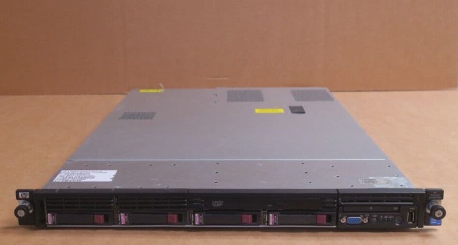HP ProLiant DL360 G6 Xeon 4C E5520 4GB RAM 2x 300GB 2x 72GB HDD 4-Bay ...