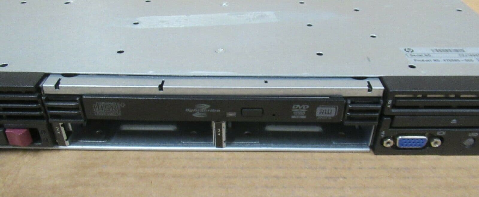 HP ProLiant DL360 G7 1x E5606 2 13GHz 18GB Ram 2x 500GB HDD 256MB FBWC ...