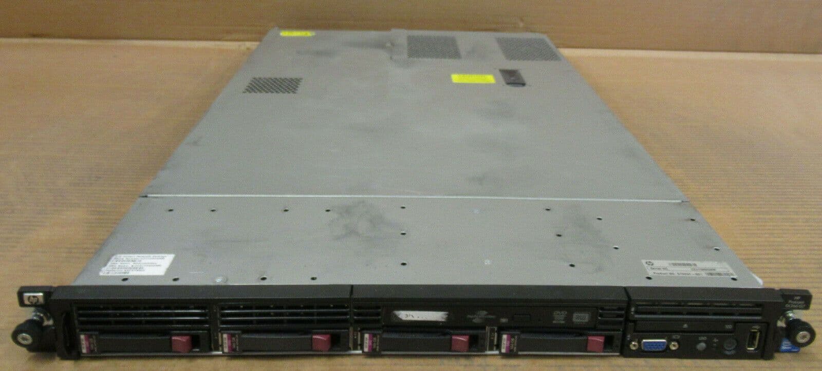 HP Proliant DL360 G7 1x Xeon E5603 1 6GHz 4GB Ram 584GB HDD 256MB Cache ...