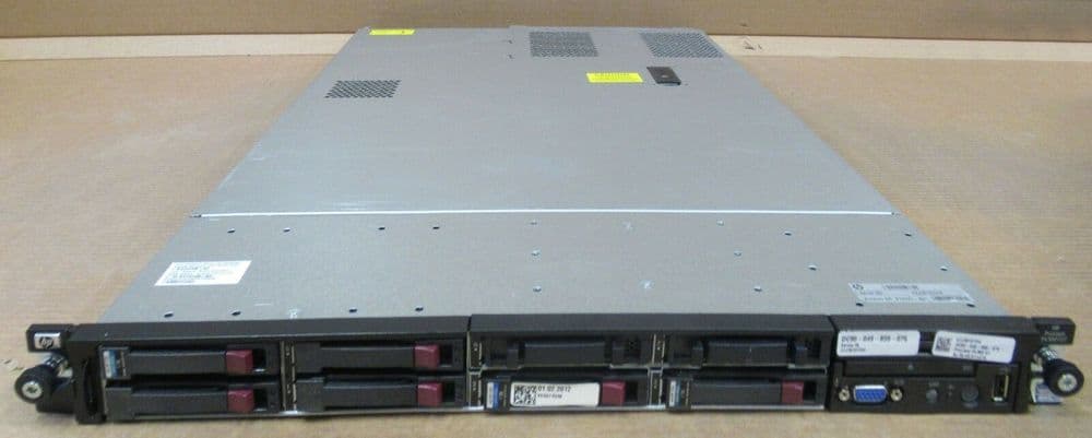 HP ProLiant DL360 G7 1x Xeon E5620 2 4GHz 24GB 1U Rack Server