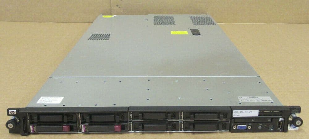 HP Proliant DL360 G7 1x Xeon E5620 2 4GHz 24GB Ram 292GB HDD 1U Server