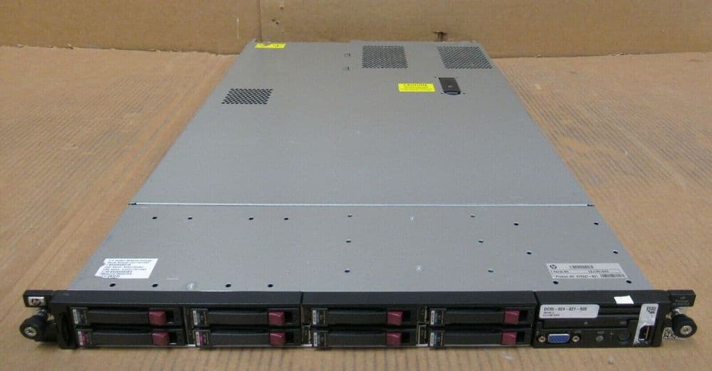 HP ProLiant DL360 G7 2x E5620 2 4GHz 48GB Ram 6x 1TB 2x 146GB HDD 1U ...