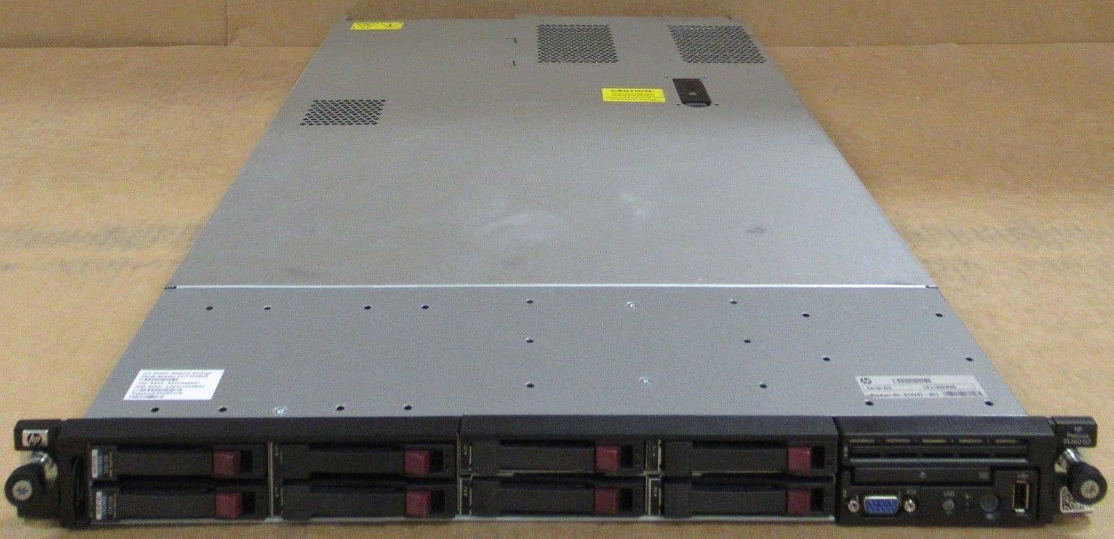 HP PROLIANT DL360 G7 2x Intel Xeon E5620 2 4GHz 48GB 1TB SAS 1U Rack Server