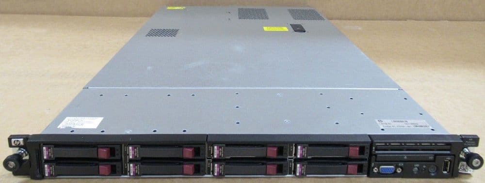 HP PROLIANT DL360 G7 2x Intel Xeon E5620 2 4GHz 56GB 8x 146GB 15k 1U ...