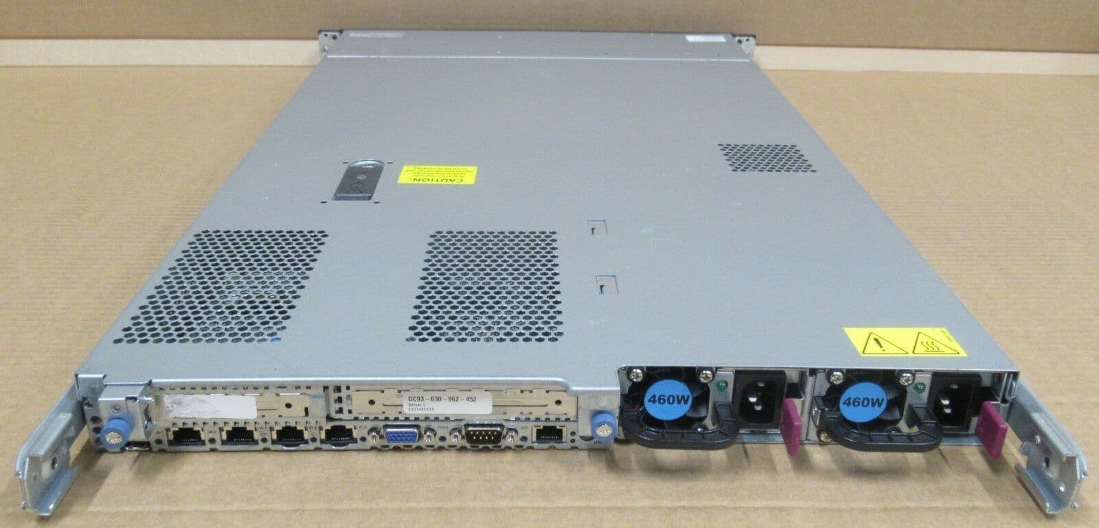 HP ProLiant DL360 G7 2x Intel Xeon E5620 2 4GHz 72GB 512MB Cache 1U ...