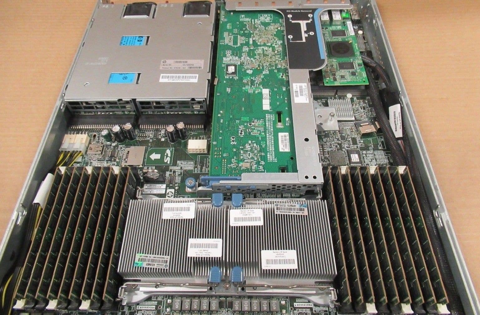 HP PROLIANT DL360 G7 2x Intel Xeon E5620 2 4GHz 72GB 8x 146GB 15k 1U ...