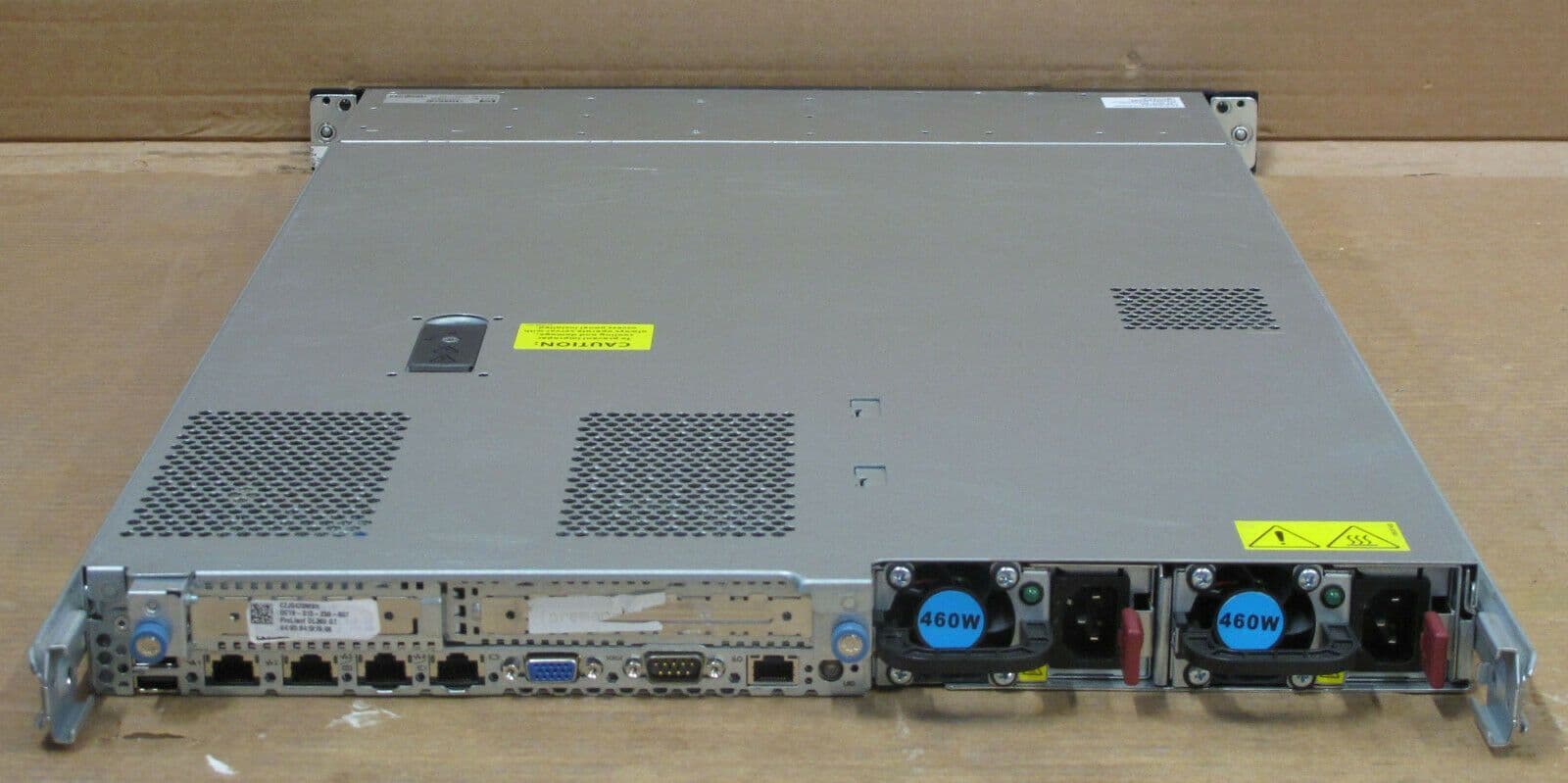 HP ProLiant DL360 G7 2x Xeon E5620 2 4GHz 72GB Ram 584GB HDD Rack 1U Server