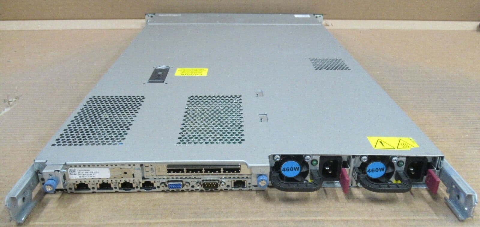 HP ProLiant DL360 G7 2x Xeon E5620 2 4GHz 72GB Ram 584GB HDD RAID Rack ...