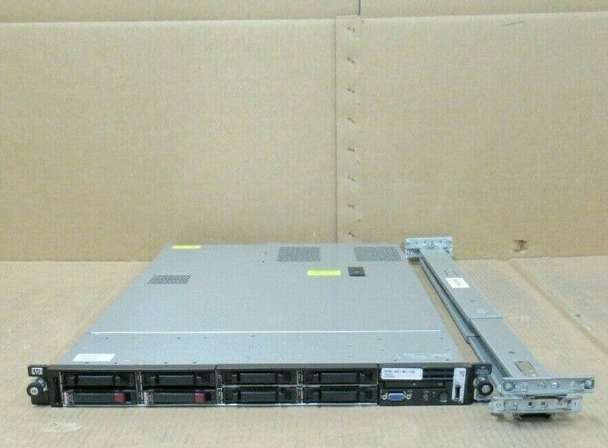 HP Proliant DL360 G7 2x Xeon Quad-Core E5620 2 4GHz 48GB Ram 2x 146GB ...