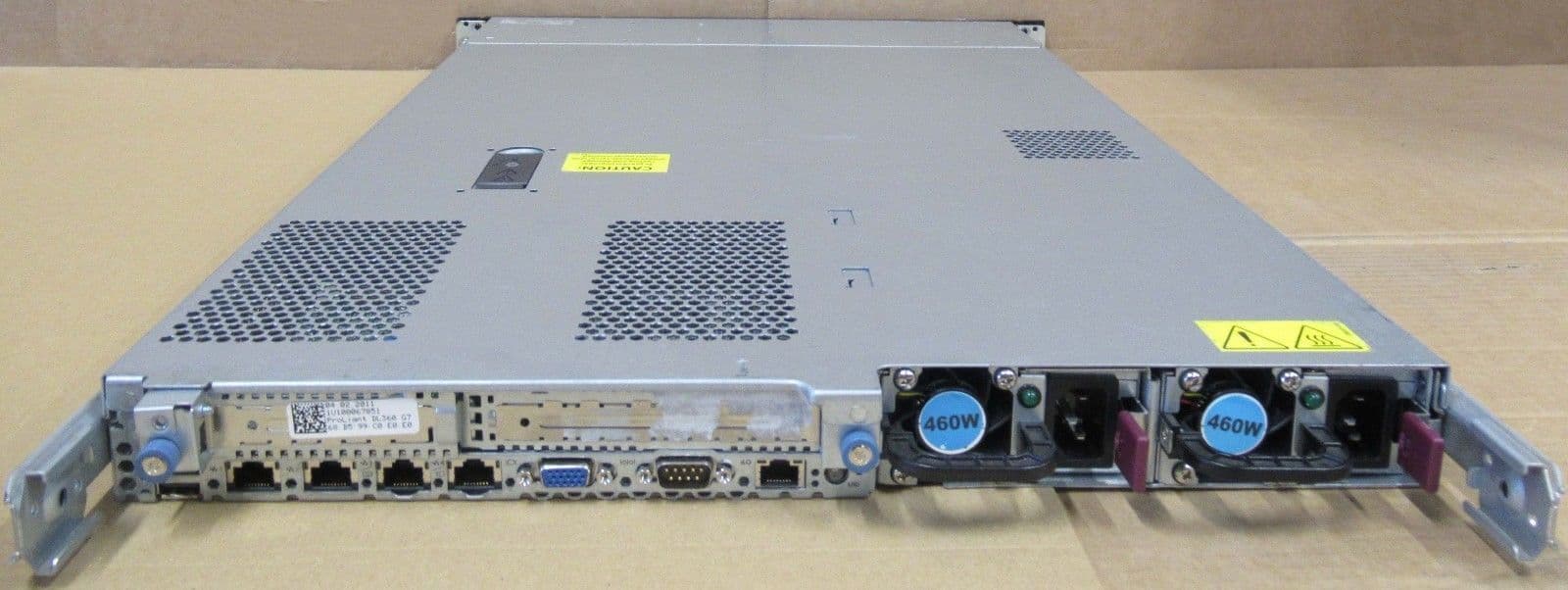 HP Proliant DL360 G7 8 x 2 5 SAS Bays 1U Rack Mount Server 579237-B21