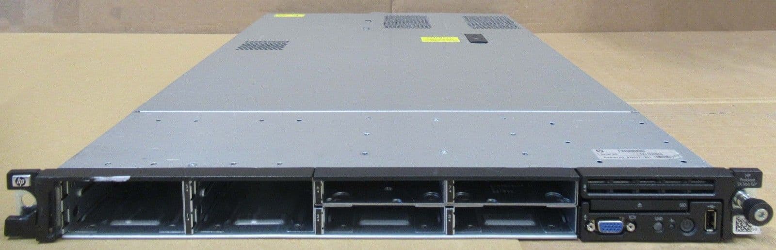 HP Proliant DL360 G7 8 x 2 5 SAS Bays 1U Rack Mount Server 579237-B21