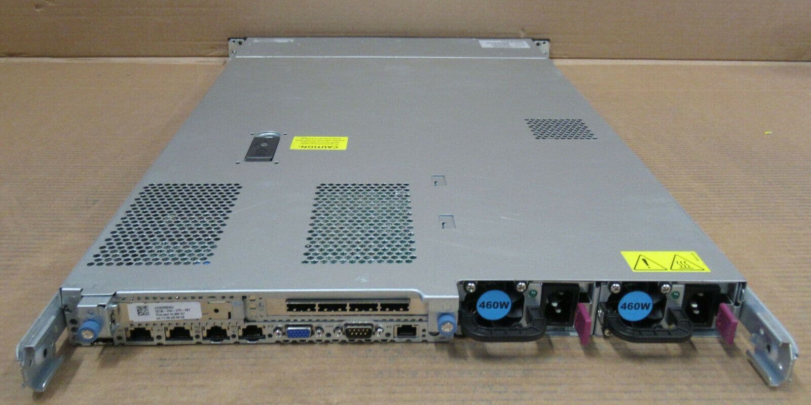 HP ProLiant DL360 G7 Xeon E5620 2 4GHz 12GB Ram 646GB SAS 1U RAID Rack ...