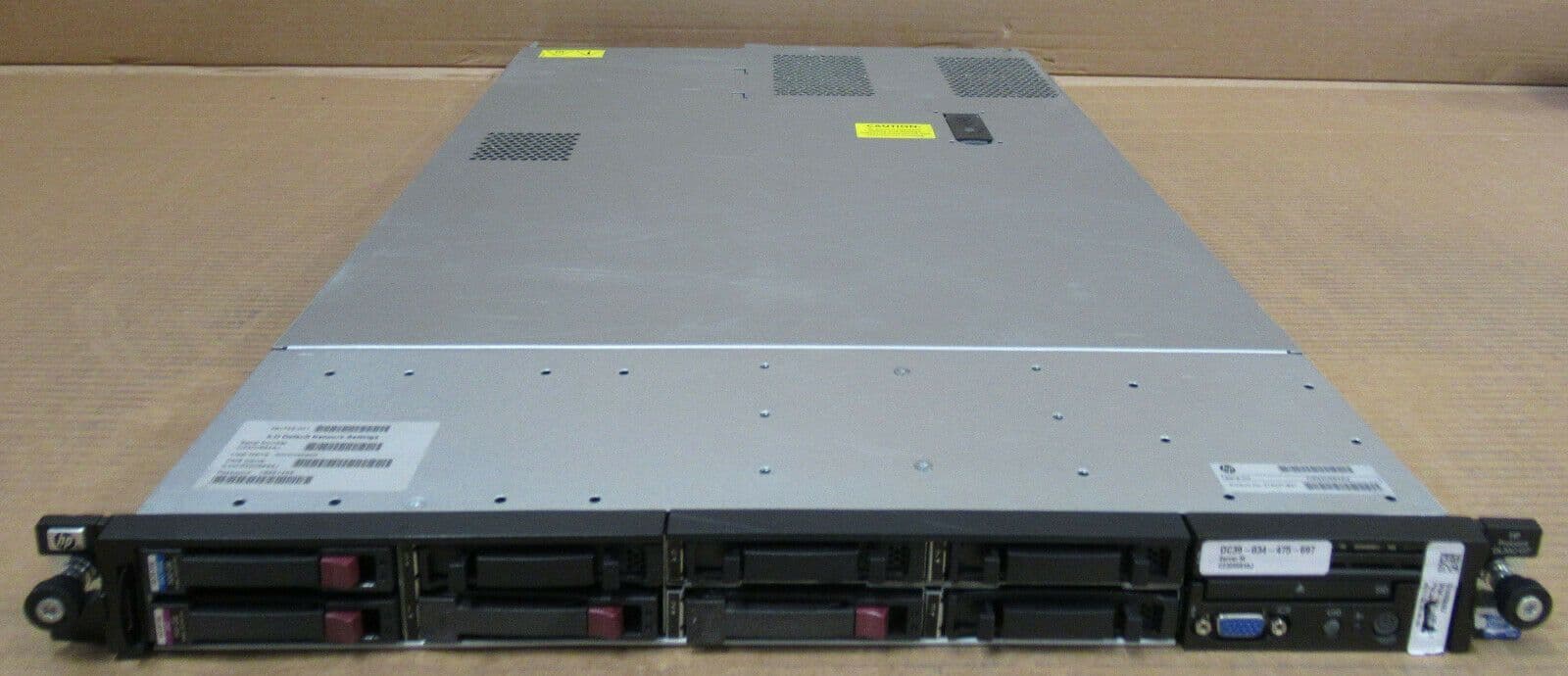 HP ProLiant DL360 G7 Xeon E5620 2 4GHz 12GB Ram 646GB SAS 1U RAID Rack ...