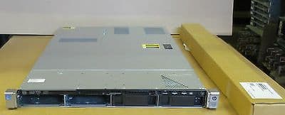 HP ProLiant DL360e G8 GEN8 683947-425 2 x QUAD CORE E5-2407 48Gb RAM 1U ...