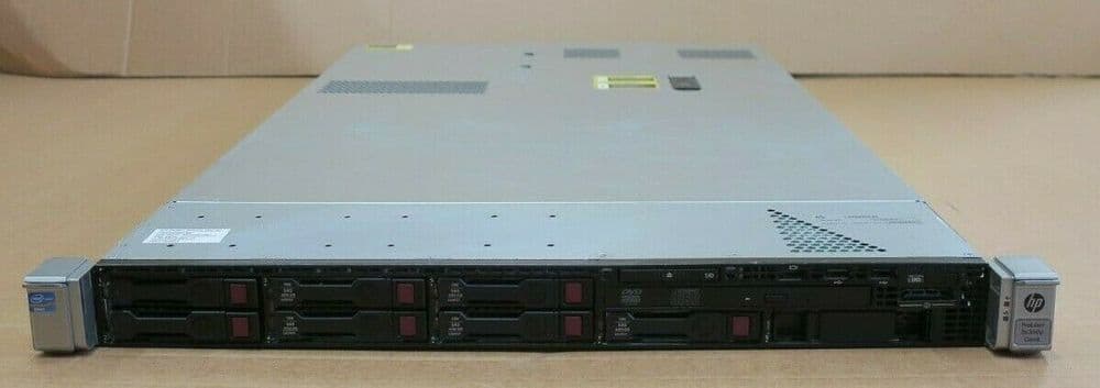 HP Proliant DL360p GEN8 2 x XEON 8-Core E5-2690 192GB RAM 1U Rack ...
