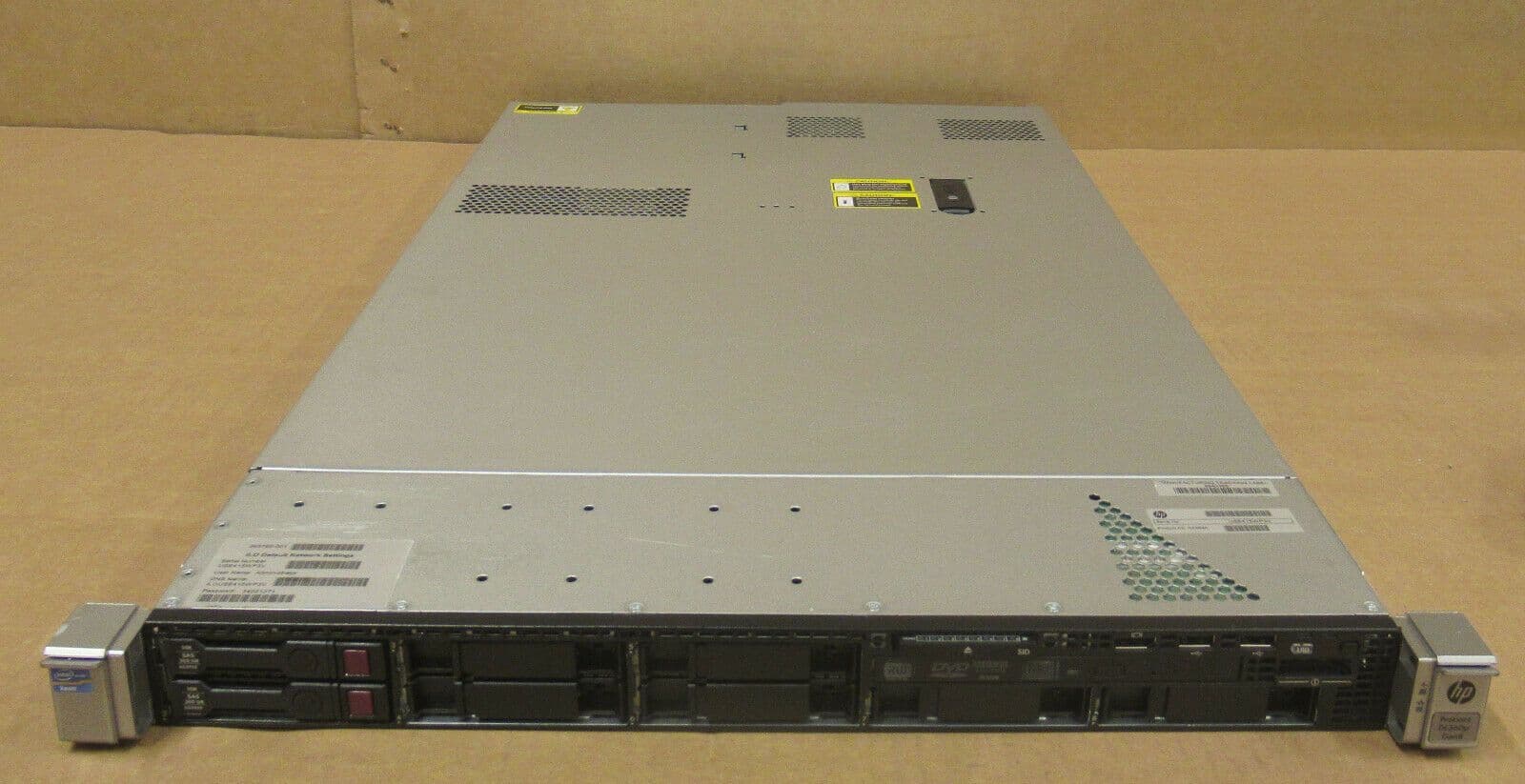 HP ProLiant DL360p Gen8 2x Xeon 6-Core E5-2690 2 9GHz 32GB Ram 600GB ...