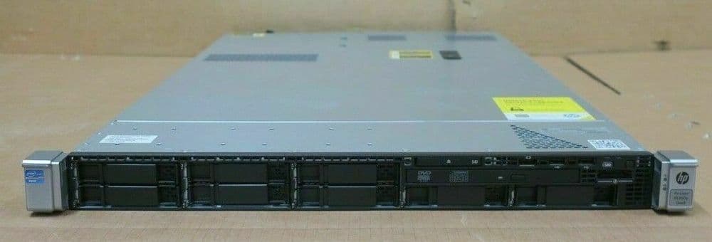 HP ProLiant DL360P Gen8 CTO Dual E5-2600v1/2 24-DIMM 8-Bay 1U Server 654081-B21