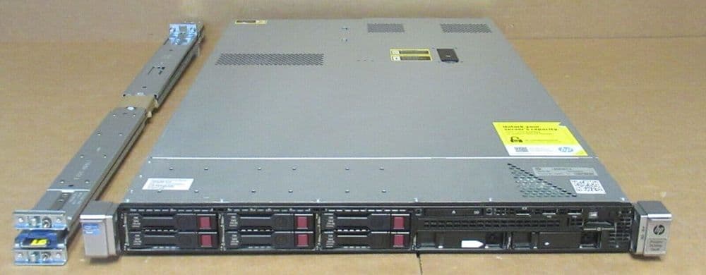 HP ProLiant DL360p Gen8 G8 2x 8C E5-2650 2 00GHz 32GB Ram 6x 146GB HDD ...